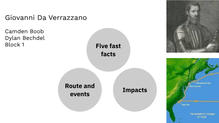Giovanni Da Verrazzano by Camden Boob on Prezi