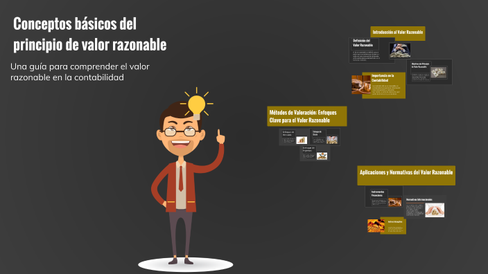 Conceptos básicos del principio de valor razonable by Nicole Ramirez on ...