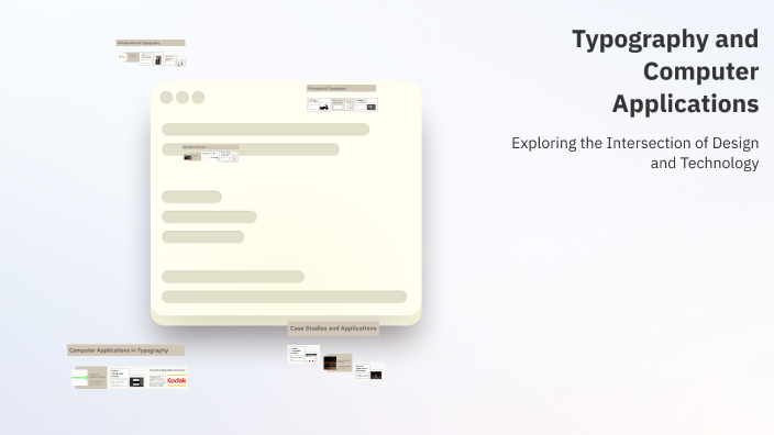 Typography and Computer Applications by Harhs Maurya on Prezi
