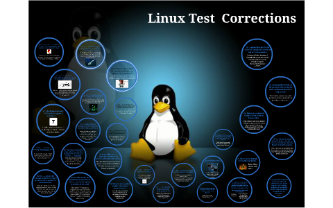 Linux Test Corrections by Joshua Mattingly