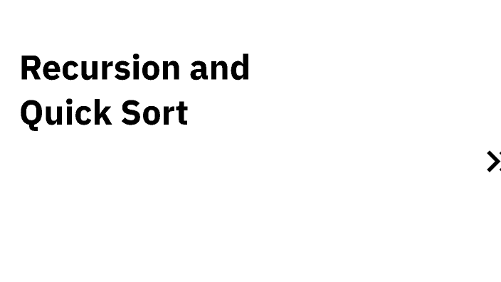 Recursion and Quick sort by Basant Emad on Prezi