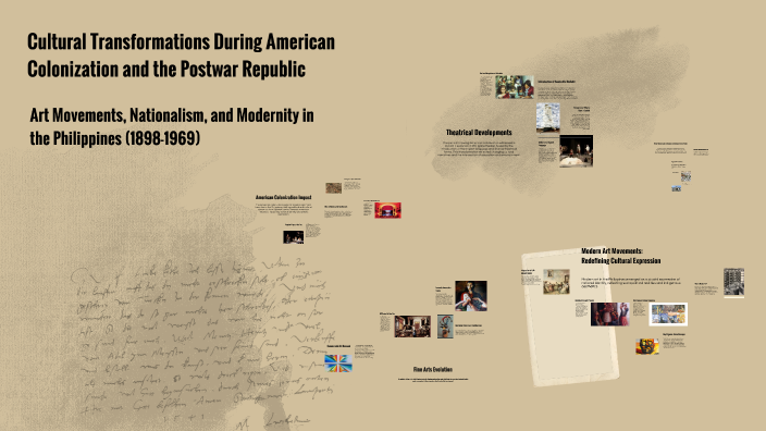 Cultural Transformations During American Colonization and the Postwar ...