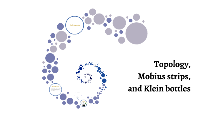 Topology, Mobius Strips and Klein Bottles by Mike Spink on Prezi