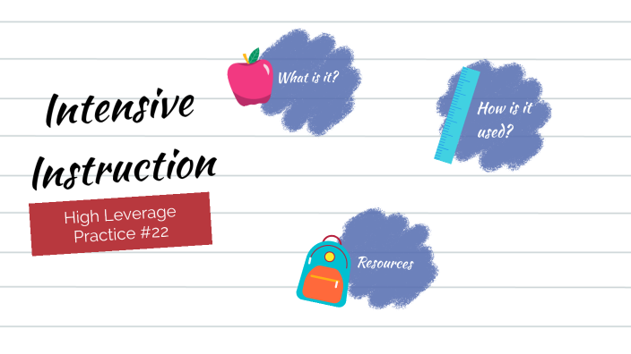 Intensive Instruction by Alyson Davis on Prezi