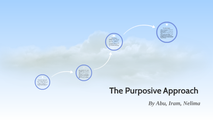 The Purposive Approach by neelam kousar on Prezi