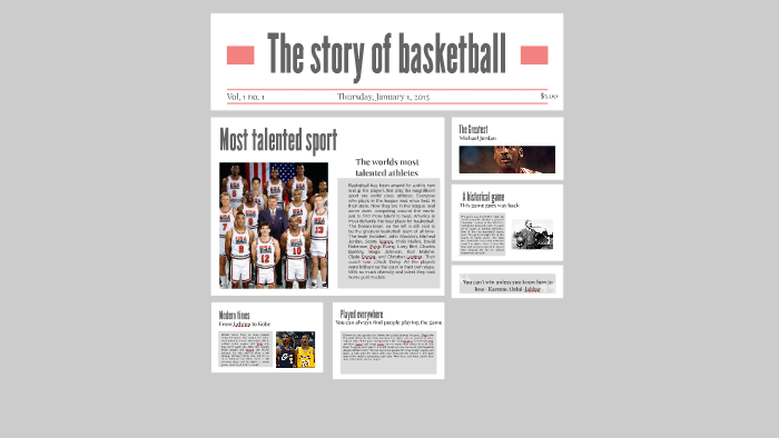 The story of basketball by Jacob Shrader on Prezi