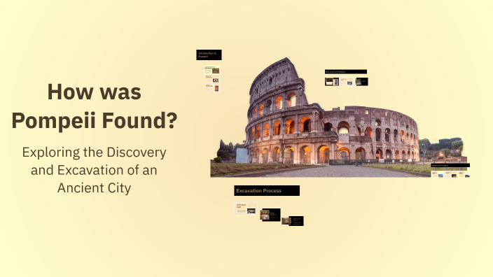 How was Pompeii Found? by Ali Safaa on Prezi