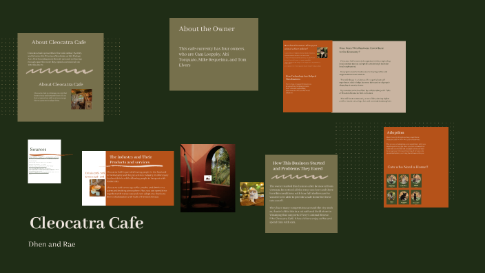 Cleocatra Cafe by Rae V on Prezi