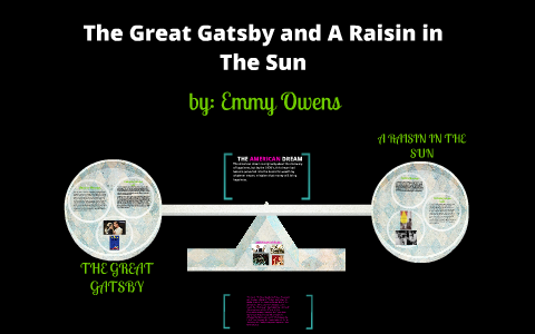 The Great Gatsby and The Raisin In The Sun by Emmy Owens on Prezi