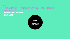 First Lieutenant Jimmy Cross