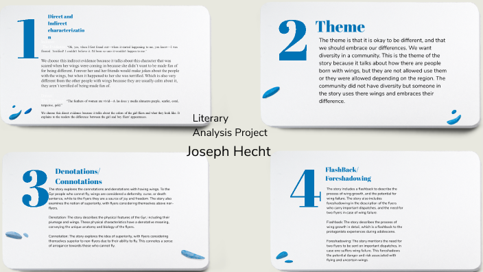 Literary Analysis Project by Joseph Hecht on Prezi