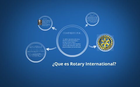 ¿Que es Rotary International? by fer navarro on Prezi