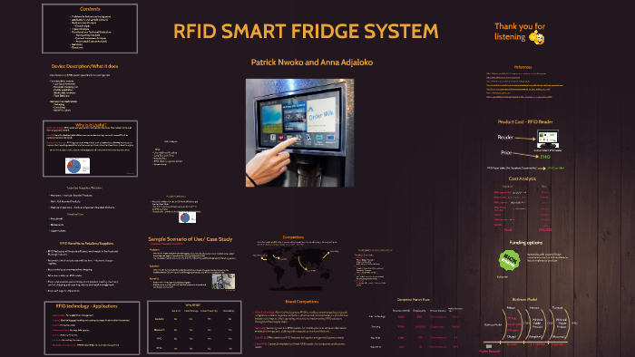 Smart Fridge System by Patrick Nwoko on Prezi