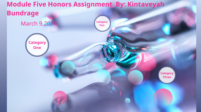Module Five Honors Assignment by Kintaveyah Bundrage on Prezi