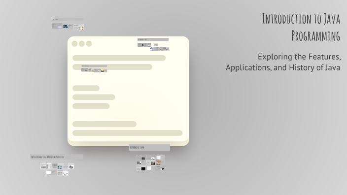 Introduction to Java Programming by chaitraw on Prezi