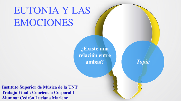 La Eutonía y las Emociones by luciana cedron on Prezi