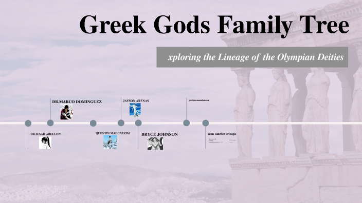 Greek Gods Family Tree by Alan Sanchez on Prezi
