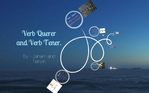 Verb Querer and Tener by Janam Patel