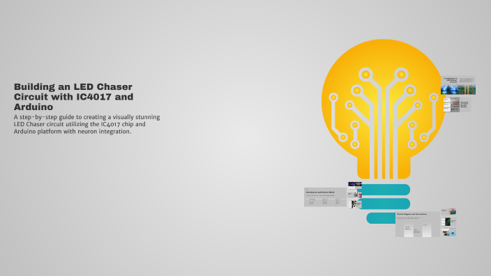 Building an LED Chaser Circuit with IC4017 and Arduino by Peter Ennab ...