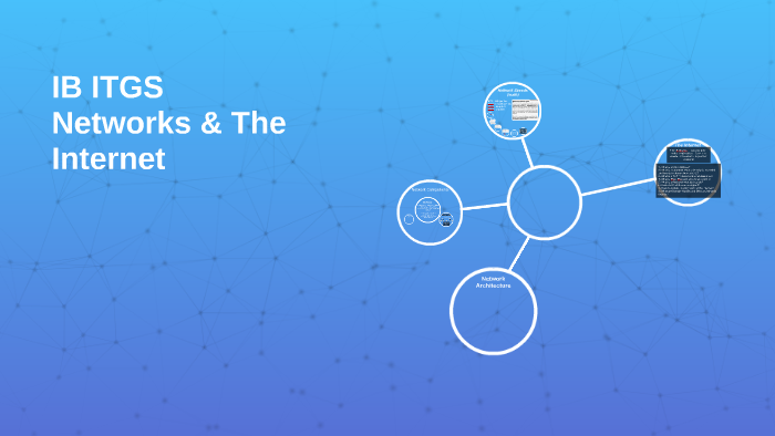 IB ITGS networks by Richard Weaver