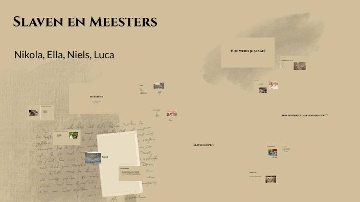 Slaven en Meesters in het Romeinse Rijk by Ella Claerhout on Prezi