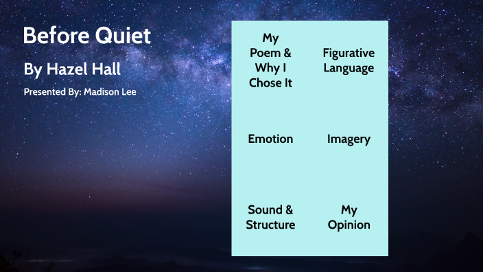 Poem ELA Project by Person 12345 on Prezi