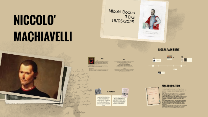NICOLO' MACHIAVELLI by nicolo bocus on Prezi