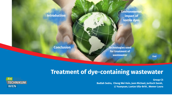 Treatment of dye-containing wastewater by Yuanyuan Li on Prezi
