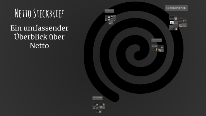 Netto Steckbrief by Phillip Spindler on Prezi