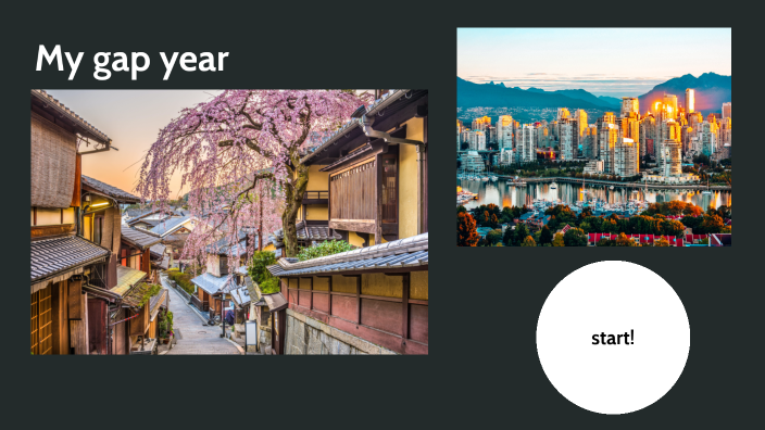 my gap year by - - on Prezi