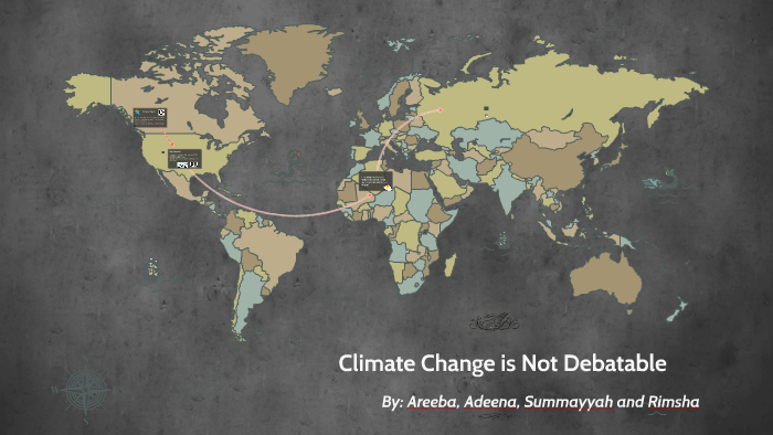 Climate Global Warming Is Not Debatable By Ramsha Fatima