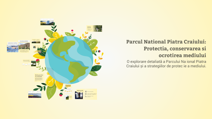 Parcul National Piatra Craiului: Protectia, conservarea si ocrotirea ...