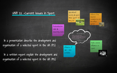 Unit 12 Current issues in Sport by JANET REILLY on Prezi