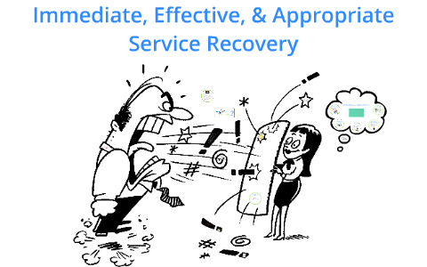 Immediate, Effective, & Appropriate Service Recovery by Marty Teel