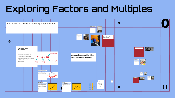 Exploring Factors and Multiples by Sabah Gul on Prezi