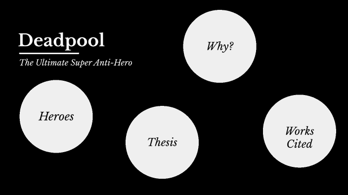 deadpool archetypal hero by April Morrow on Prezi