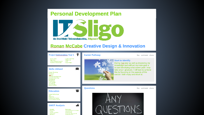 Personal Development Plan by Ronan McCabe on Prezi