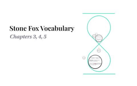 Stone Fox Vocabulary by Dana Myers on Prezi