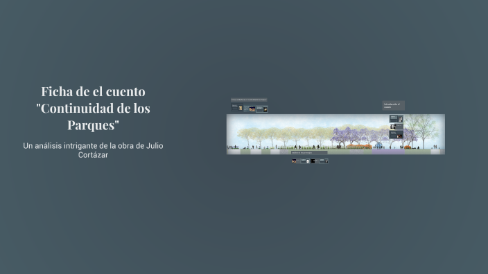 Ficha de el cuento "Continuidad de los Parques" by Flor Subelza on Prezi