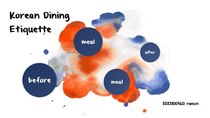 Korean dining etiquette by 라은 박 on Prezi