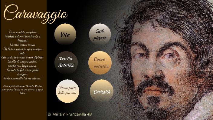 REALISMO DI CARAVAGGIO MIRIAM 4B by Miriam Francavilla on Prezi