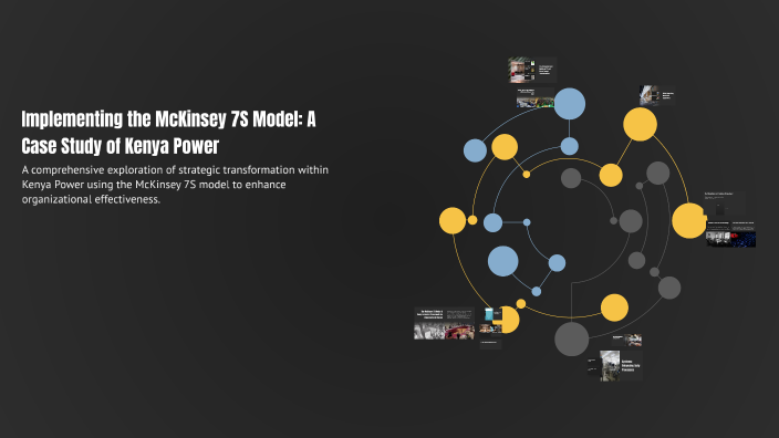 Implementing the McKinsey 7S Model: A Case Study of Kenya Power by ...