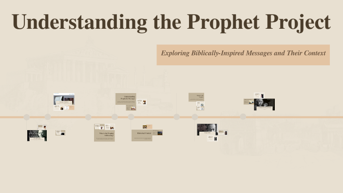 Understanding the Prophet Project by Joseph Palumbo on Prezi