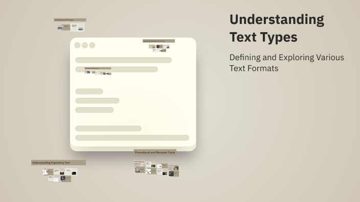 Understanding Text Types by Phaevilien Paguican on Prezi