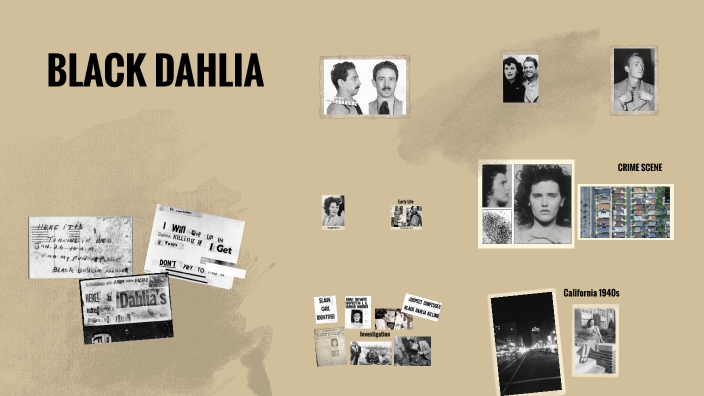 BLACK DAHLIA by Aidan on Prezi