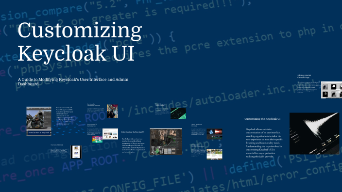 Customizing Keycloak UI by Yonas Kassahun on Prezi