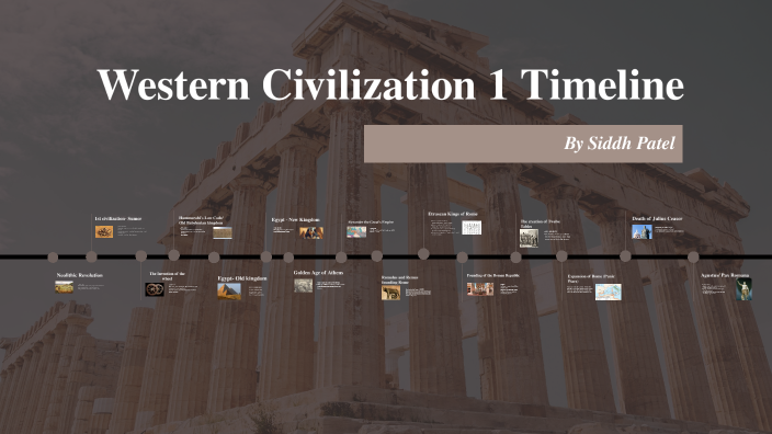 Western Civilization 1 Timeline by Siddh on Prezi