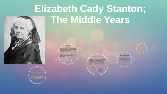 Elizabeth Cady Stanton; by Alex Cimino on Prezi