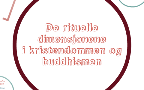 Den rituelle dimensjonen i kristendommen og buddhismen by Helene Aarnes ...