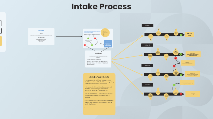Intake Process by Micaela Fonte on Prezi